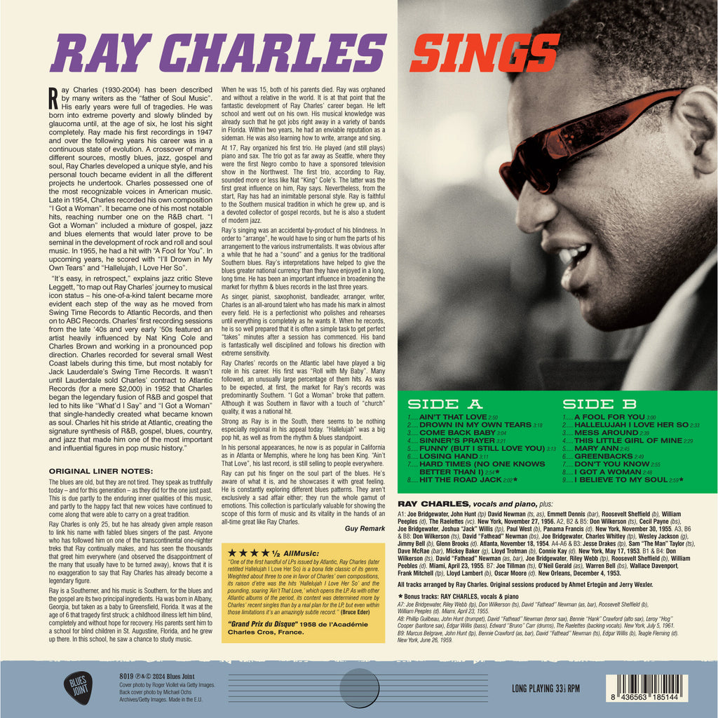 Ray Charles: Sings – Proper Music