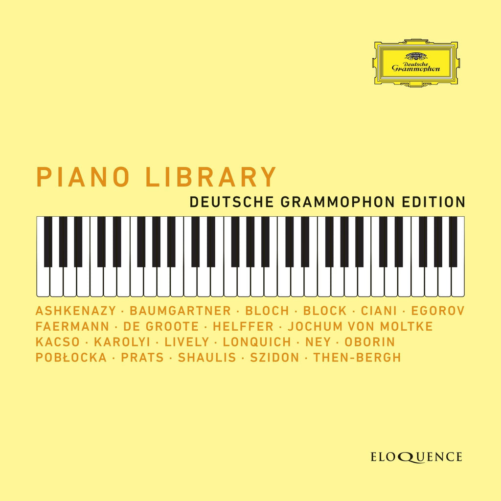 Various artists: Piano Library - Deutsche Grammophon Edition – Proper Music