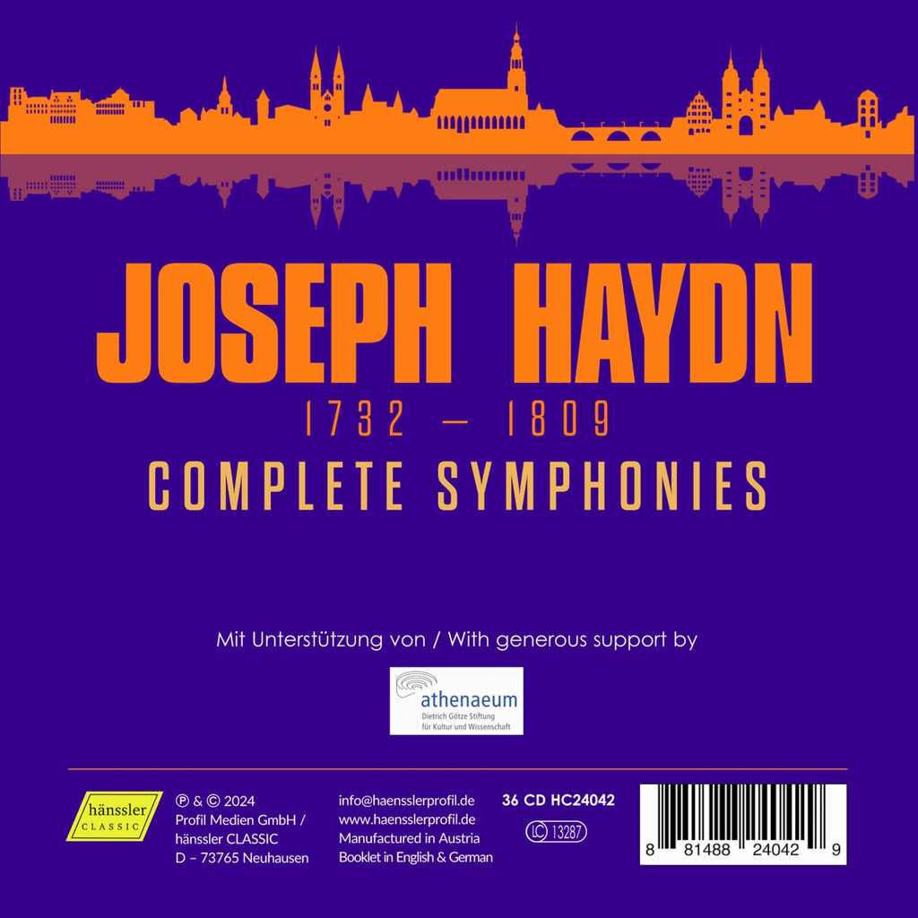 Heidelberger Sinfoniker; Thomas Fey; Johannes Klumpp: Joseph Haydn ...
