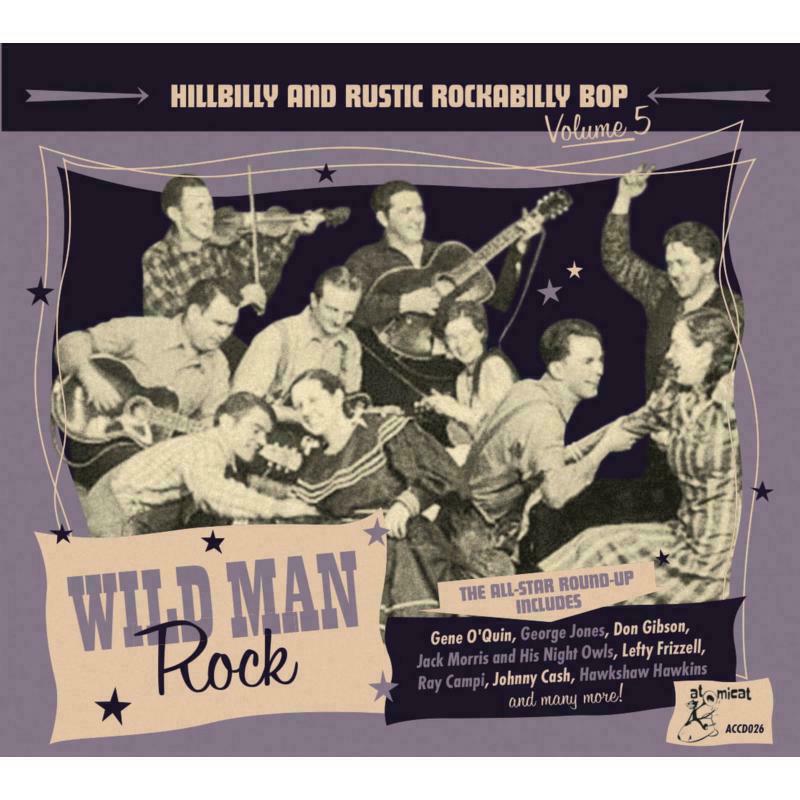 Various Artists: Wild Man Rock-Hillbilly & Rustic Rockabilly Vol.5 ...
