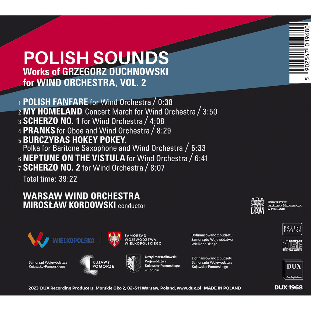 Warsaw Wind Orchestra, Miroslaw Kordowski: Polish Sounds Vol. 2 - Works ...