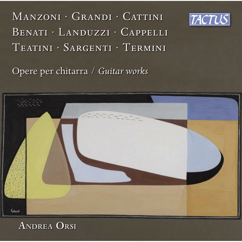 Andrea Orsi: Manzoni; Grandi; Cattini; Benati; Landuzzi; Cappelli ...