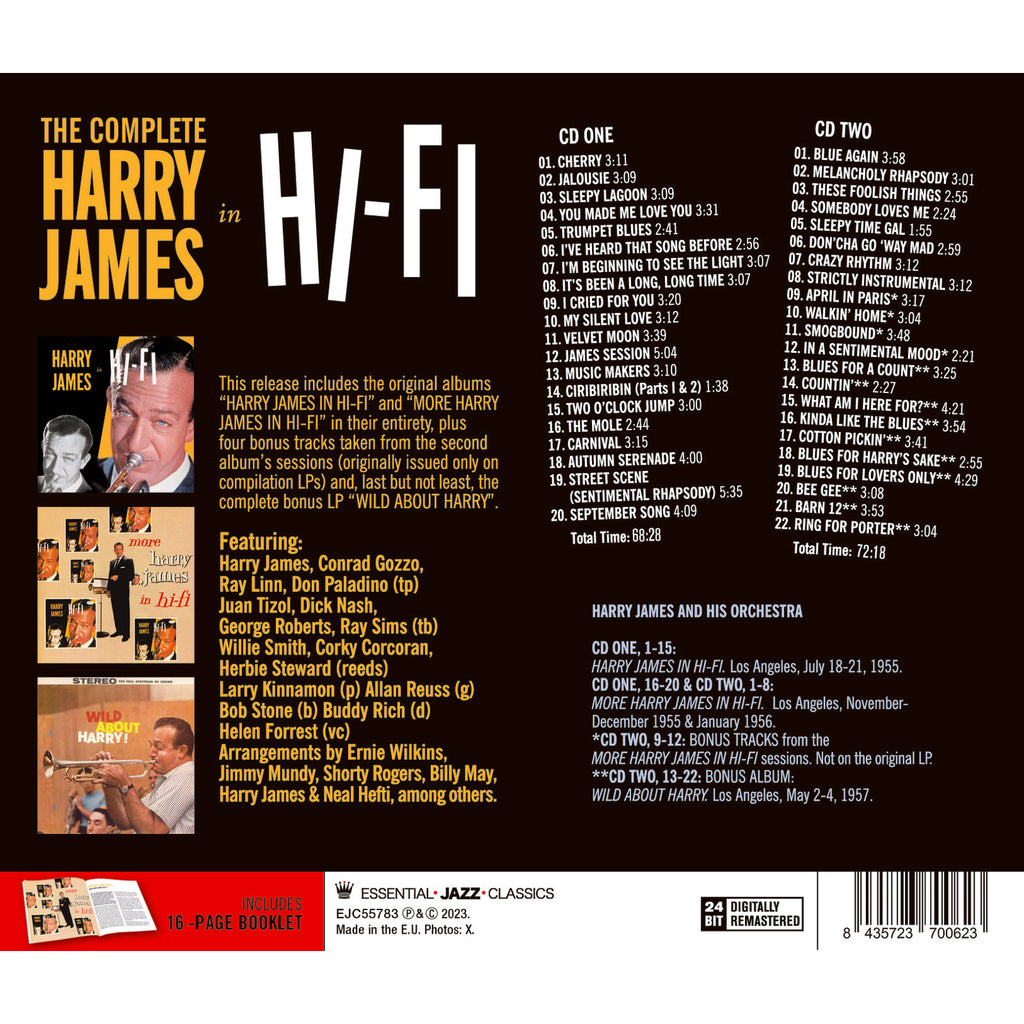 Harry James: Complete Harry James In Hi-Fi – Proper Music