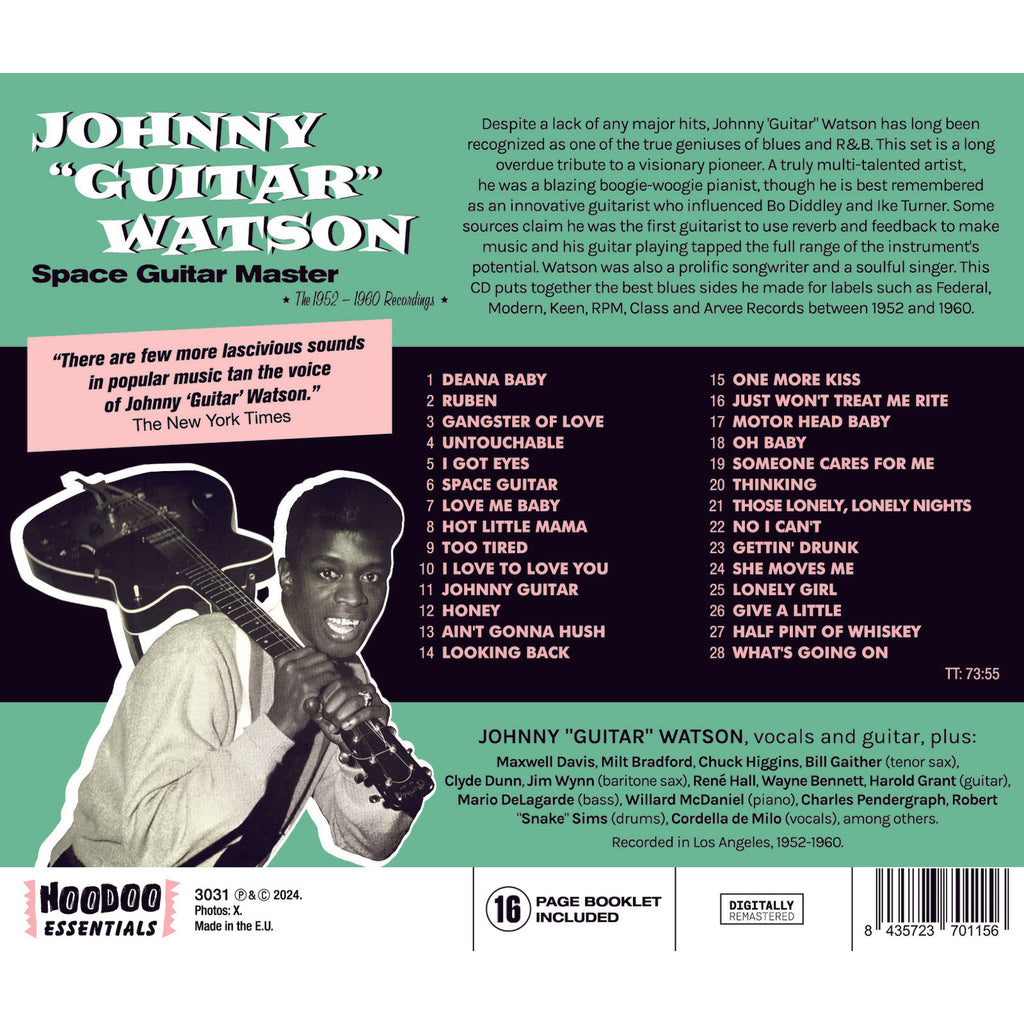Johny Guitar Watson: Space Guitar Master - 1952-1960 Recordings ...