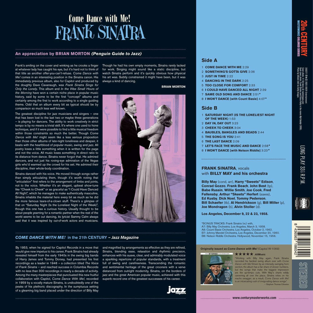 Frank Sinatra: Come Dance With Me! – Proper Music