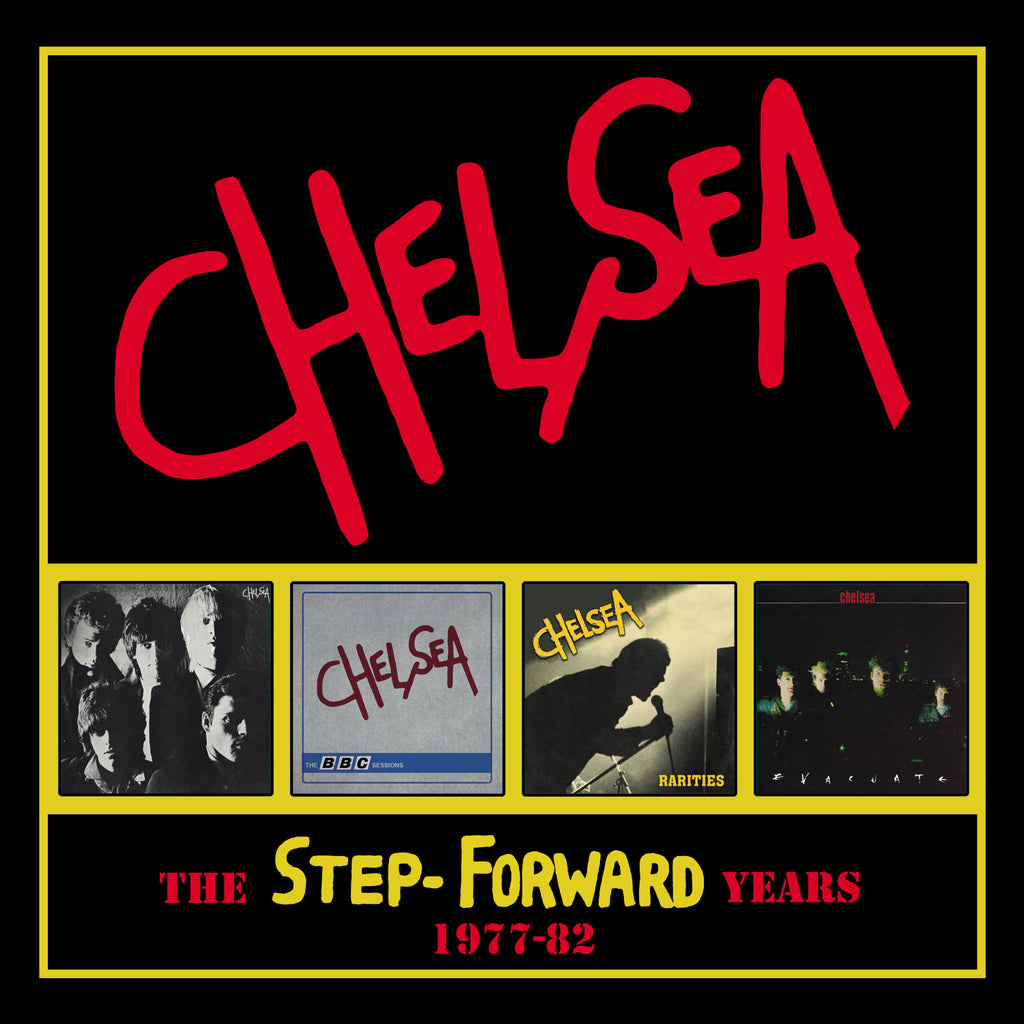 CHELSEA: STEP FORWARD YEARS 1977-82, THE 4CD CLAMSHELL BOX – Proper Music