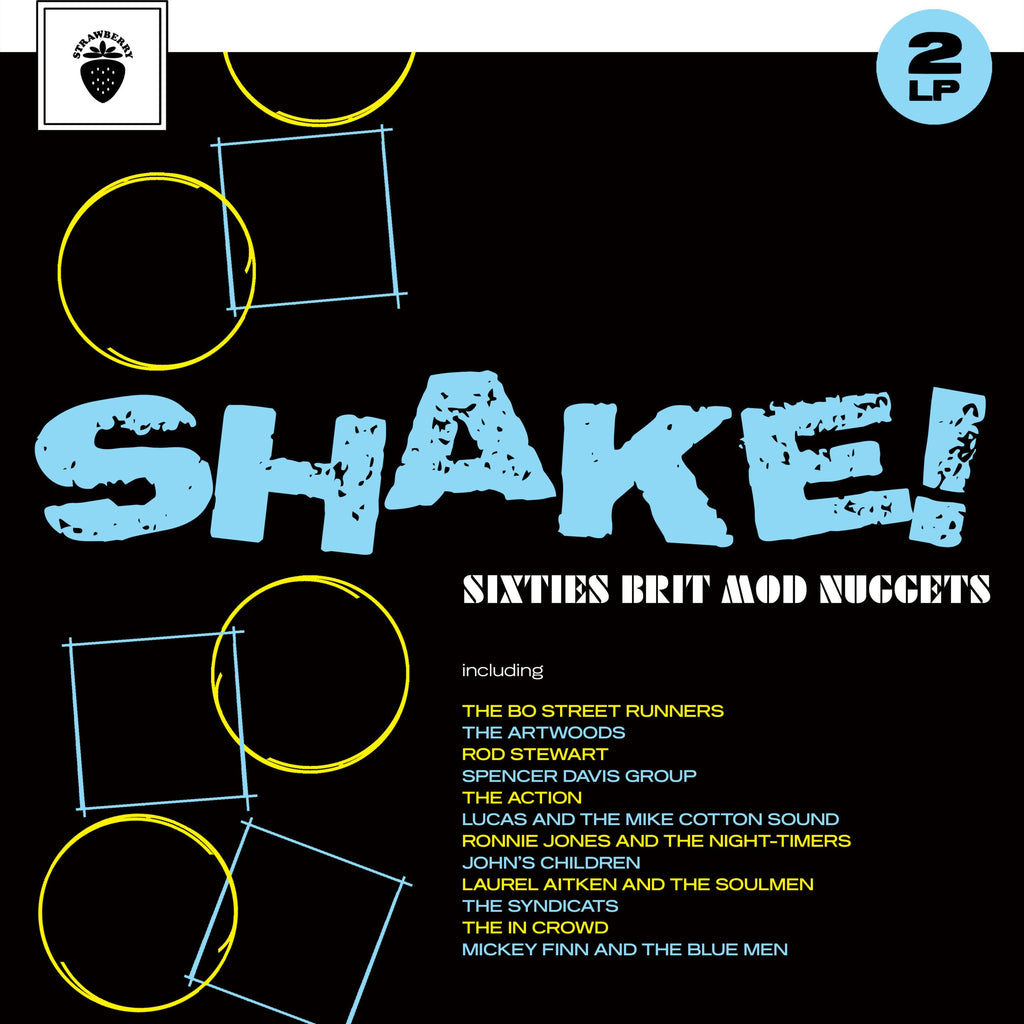 VARIOUS ARTISTS: SHAKE! SIXTIES BRIT MOD NUGGETS LIMITED EDITION DOUBLE ...
