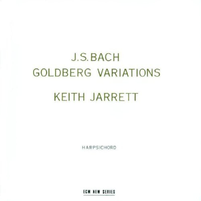 Keith Jarrett: Bach: Goldberg Variations – Proper Music