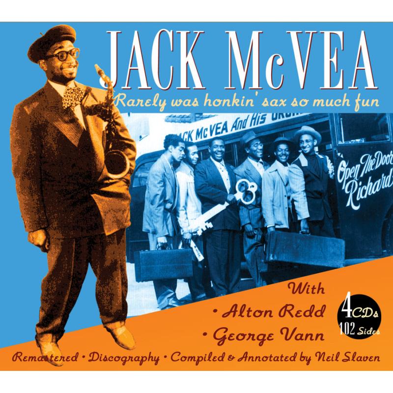 Jack McVea: Jack McVea With Alton Redd And George Vann – Proper Music